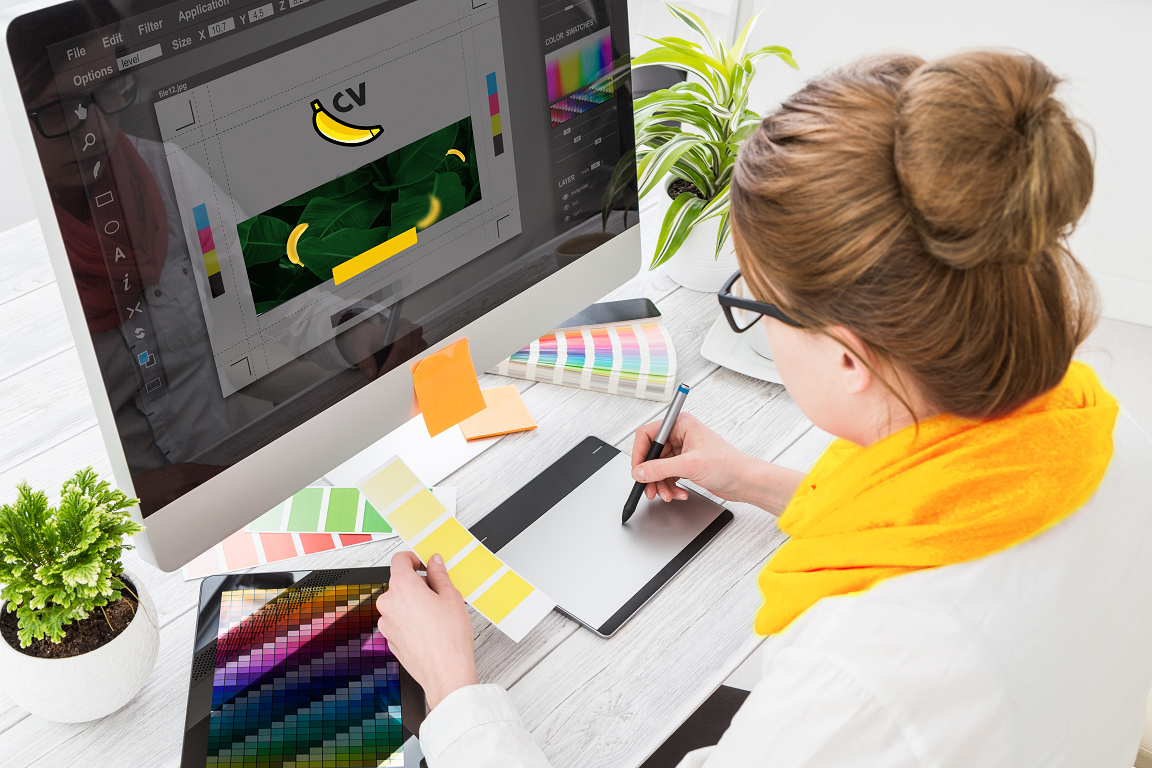 CV grafika - BananaCV